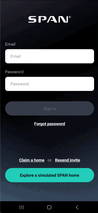 I didn't get the invitation to set up my account in the Home App! – SPAN